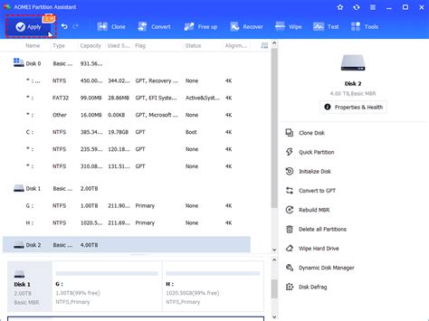 How To Clone 2TB MBR To 4TB Disk