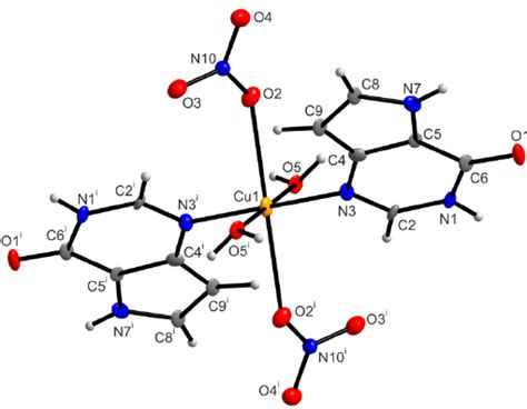 The Molecular Structure Of Complex 2a Together With The Atom