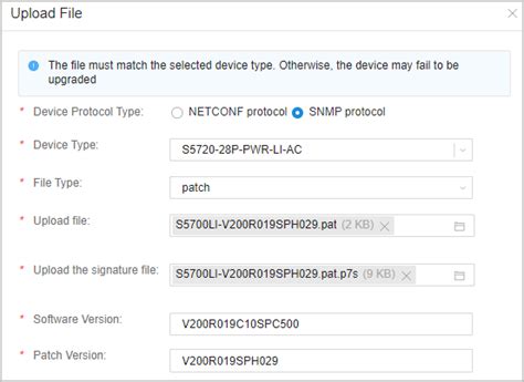 How Do I Upgrade Device Firmware In Batches Huawei Enterprise Support Community