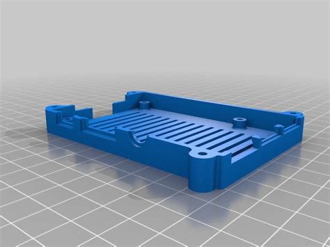 free 3d file raspberry pi 3 case for creality printers with slot for