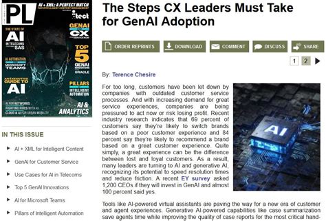 pipeline publishing on linkedin adoption genai customerservice