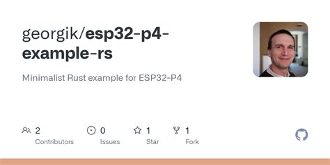 Github Georgik Esp P Example Rs Minimalist Rust Example For Esp P