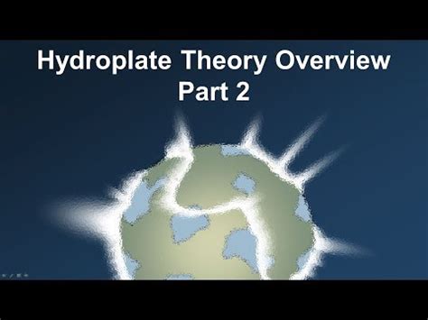 Hydroplate Theory Overview Part YouTube