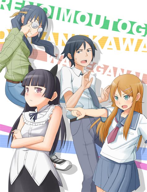 Gokou Ruri Kousaka Kirino Kousaka Kyousuke And Makishima Saori Ore