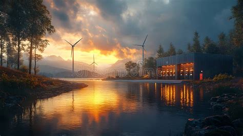 Large Scale Power Management System In Industry Stock Illustration Illustration Of Power