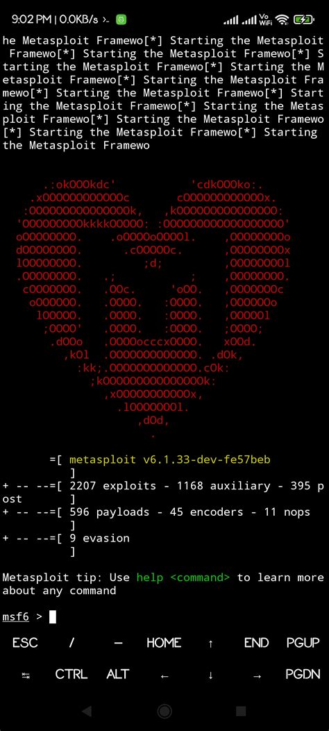 github efxtv install metasploit framework 6 in termux install