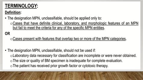 Myeloproliferative Neoplasm Pptx