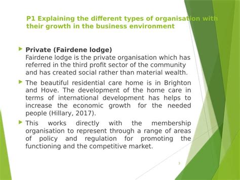 Different Types Size And Scope Of Organisations