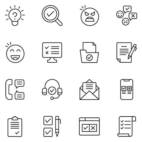 Premium Vector Survey Icon