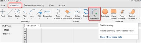 DXF Import Creates Curves Rather Than Geometries In FeatureCAM