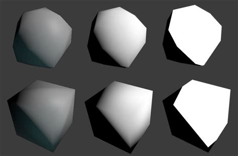 shaders what causes the weird shading when you smooth shade a cube