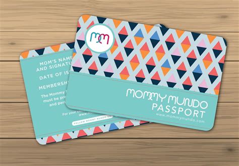 New Mommy Mundo Passport Design