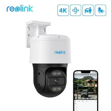 Reolink 8mp Ptz Outdoor Security Camera Auto Tracking Personvehicle