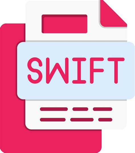 Swift File Flat Icon 47213273 Vector Art At Vecteezy