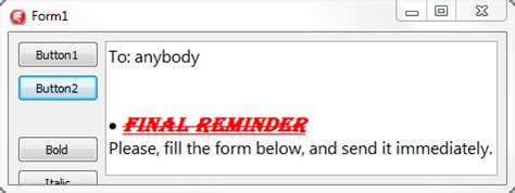 Delphi How Do I Insert New Unformatted Lines At The Top Of A Trichedit Stack Overflow