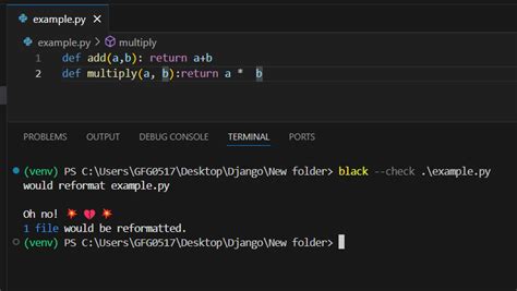 Introduction To Python Black Module Geeksforgeeks