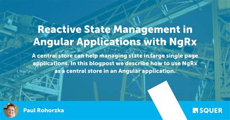 squer on linkedin reactive state management in angular applications