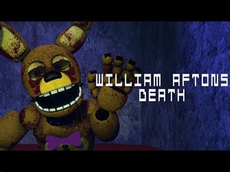 Sfm Fnaf Remake William Aftons Death Youtube