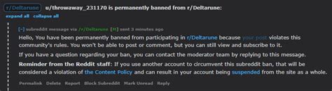 Permanently Banned From R Deltarune For Asking An Innocent Question About Timmy Fexs Life