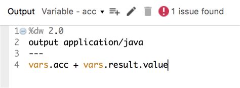 Mule 4 Accumulating Values In A For Each