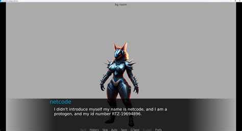 Test Ren Py For New Engine Netcode The Protogen SFW By Zwute Studio