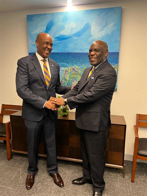 Ambassador Jones Meets With The High Commissioner Of The Republic Of