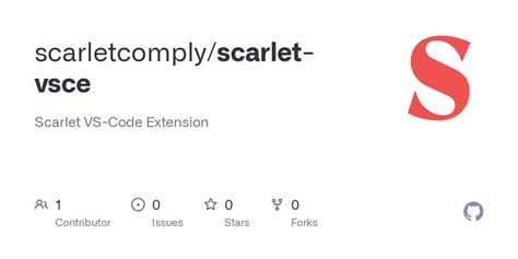 Github Scarletcomply Scarlet Vsce Scarlet Vs Code Extension