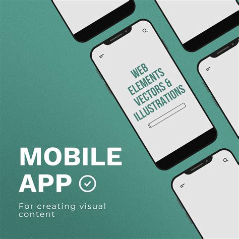 New Mobile App Announcement Online Square Video Post Template VistaCreate