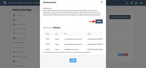 Domain Authentication