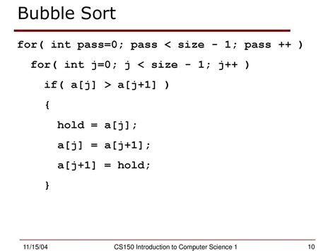 CS Introduction To Computer Science Ppt Download