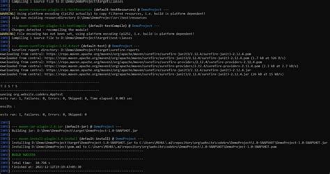 how to create and run a maven project using command line codekru