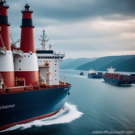 Marine Industry Decarbonization Stable Diffusion Online