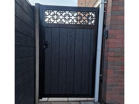 A Selection Of Gates Fabricated An Installed By Composite Gates Uk