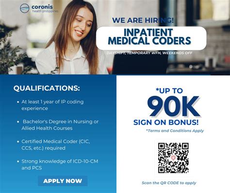 Hiring Medicalcoder Ipmedicalcoder Coronishealthph Marvi Pagente