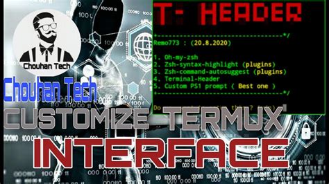 How To Install T Header And Add Your Own Name In Termux Header