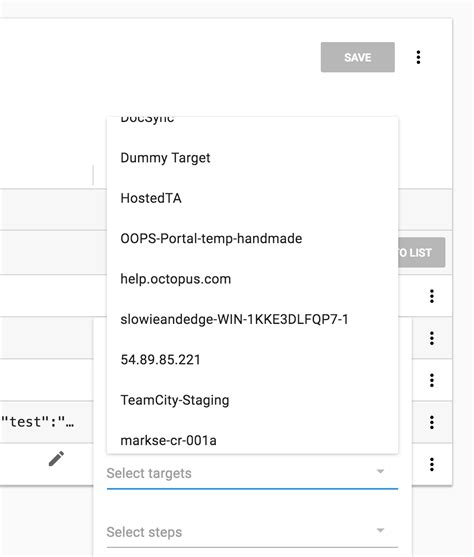 Deployment Targets Multi Select Ordering · Issue 4576 · Octopusdeploy