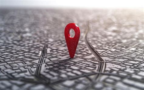 Premium Photo Red Map Pin Location Indicator