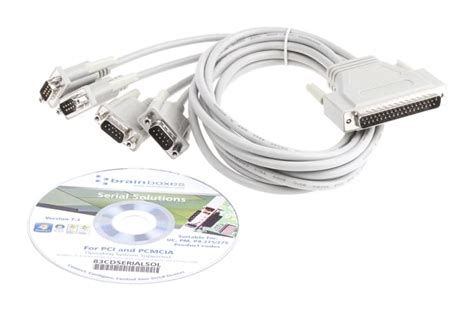 UC 268 Brainboxes Brainboxes 4 Port PCI RS232 Serial Card 481 1191 RS