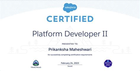 Prikanksha M On Linkedin Salesforcecertification Salesforcedeveloper Pd2 Salesforce
