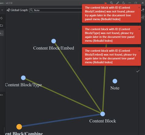 Clicking A Tag Node In The Graph Reports An Error Issue Siyuan Note Siyuan GitHub