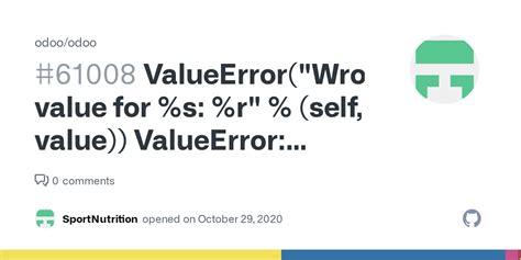 valueerror wrong value for s r self value valueerror wrong