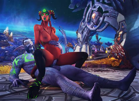 Rule 34 1boy Breasts Draenei Eredar Male Night Elf Male Nipples