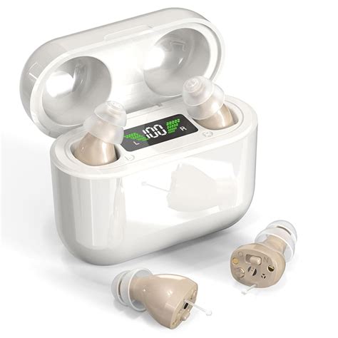 Hearing Aids For Seniors Rechargeable With Noise Cancelling
