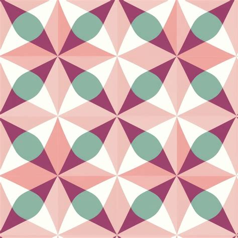 Premium Photo Symmetrical Harmony Exploring Geometric Simplicity In Repeating Patterns