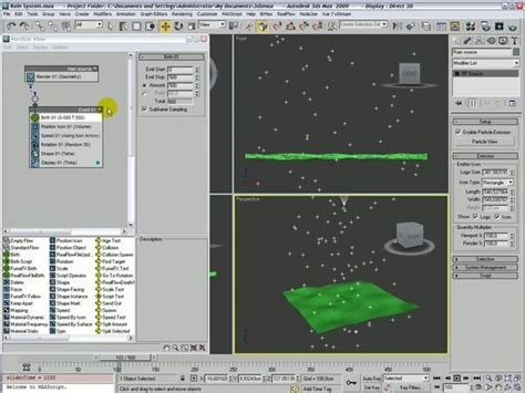 How To Set Up A Rain System In Particle Flow In Autodesk Ds Max Software Tips WonderHowTo