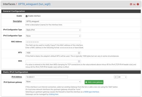 Pfsense Wireguard Configuration Problem Rwireguard