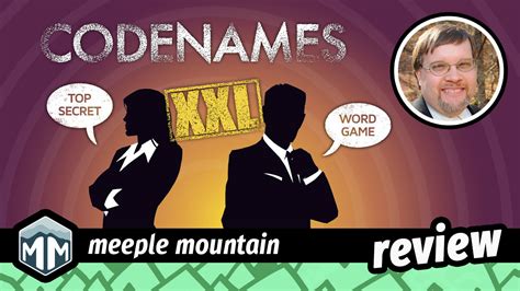 Codenames XXL Game Review Meeple Mountain