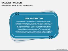 Data Abstraction Powerpoint And Google Slides Template Ppt Slides