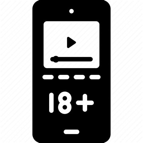 Adult Video Sensitive Underage Porn Pornographic Sexual Content Icon Download On Iconfinder