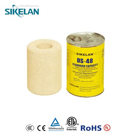 Ds Hs Refrigeration Parts Suction Liquid Line Filter Drier Core For Replacement Replacement